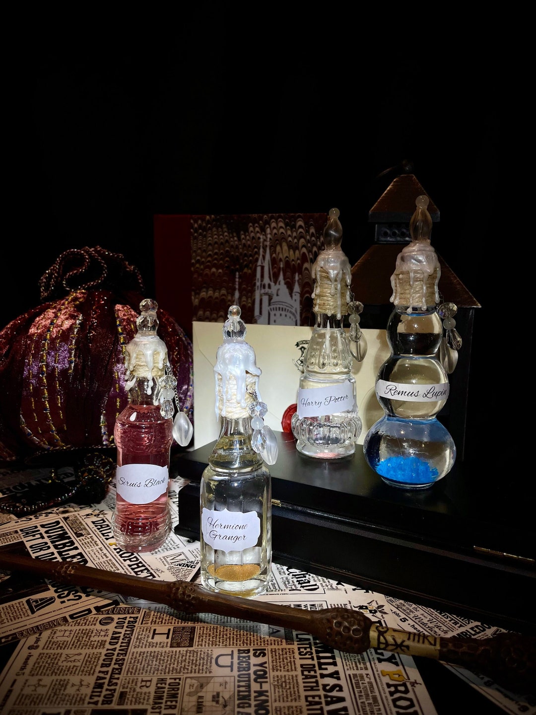 Character Memory Vial gryffindor Edition - Etsy