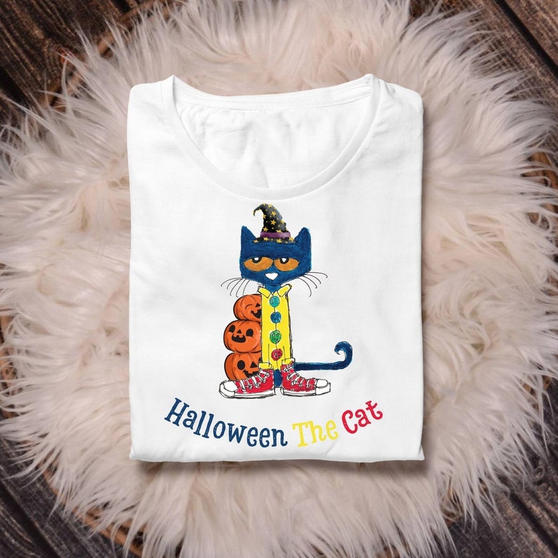 Pete the Cat Halloween Png Svg - Etsy