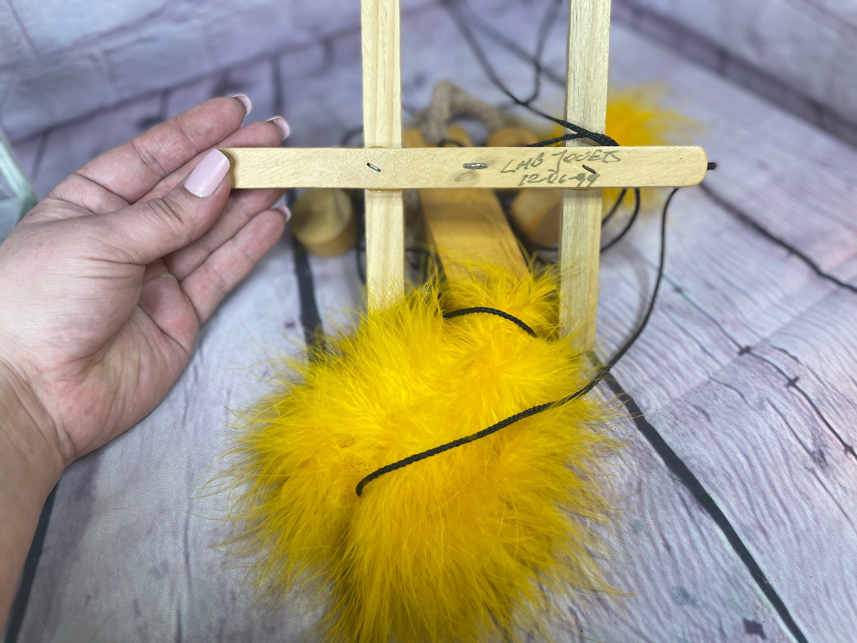 Vintage Wooden Lion Puppet With Wire Handcrafted Animal Puppet Retro ...