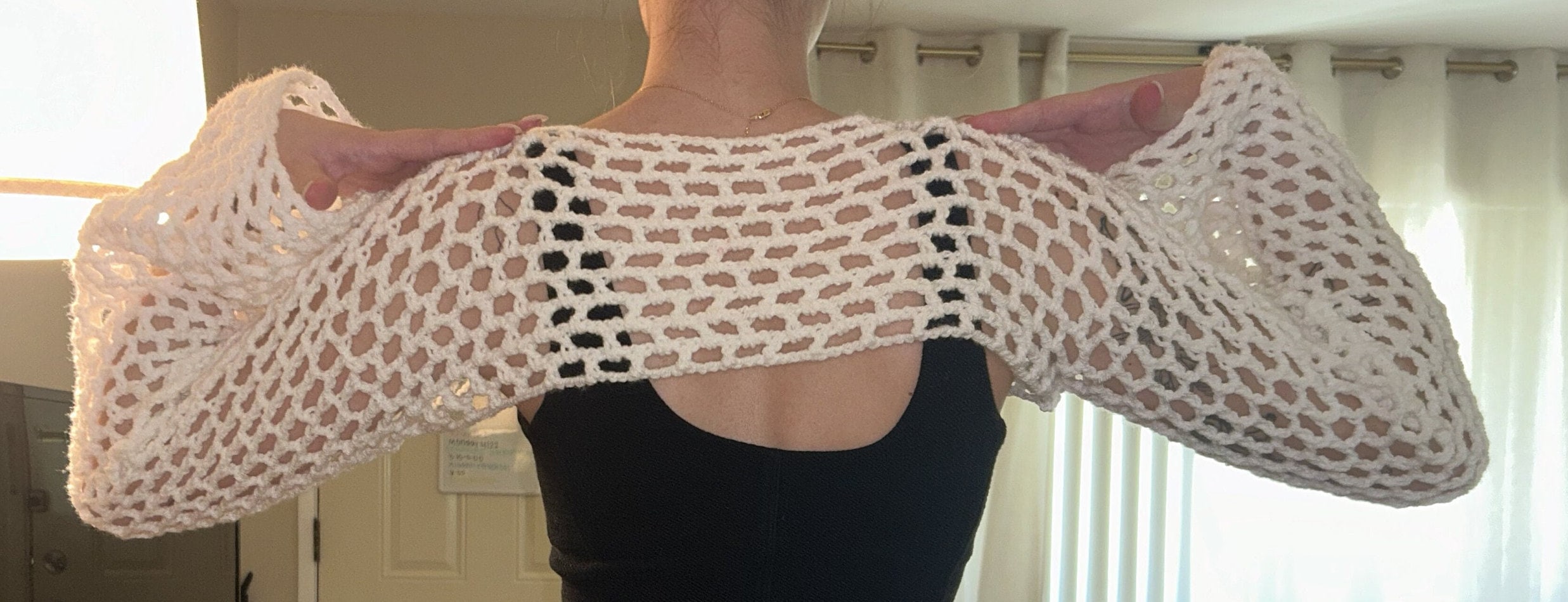 Crochet Mesh Bolero - Etsy