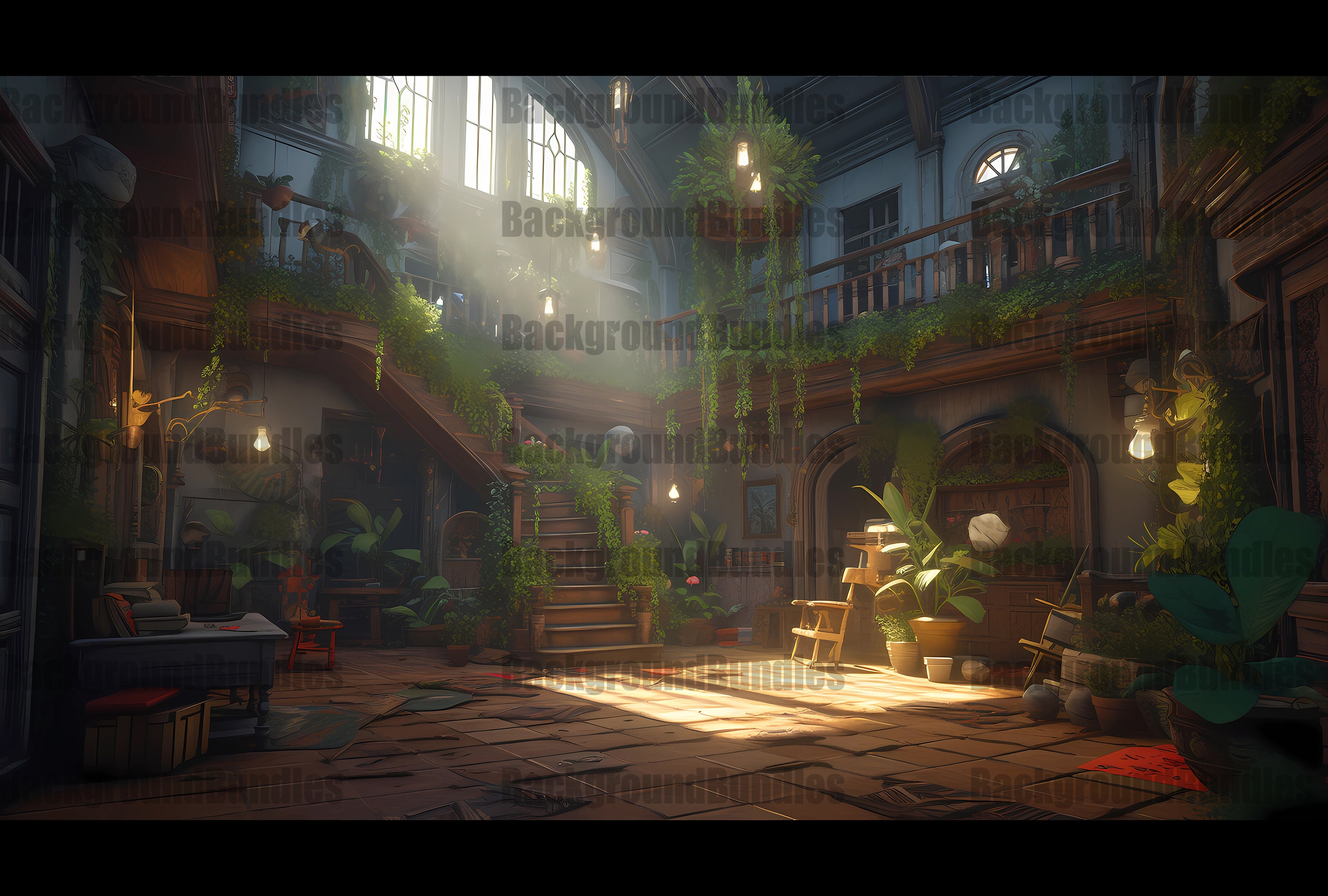 8x Vtuber Backgrounds for Streaming Botanical Study Vtuber - Etsy