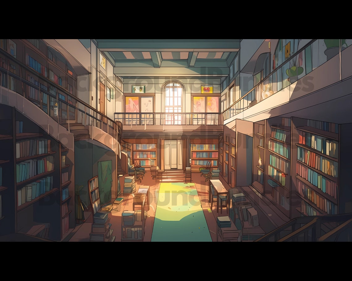 11x Vtuber Backgrounds for Streaming, Lofi Libraries, Vtuber Background ...