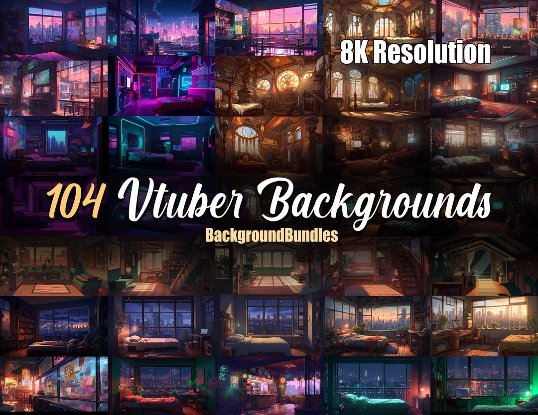 104 Vtuber Backgrounds, Vtuber Rooms, Stream Background, Virtual ...