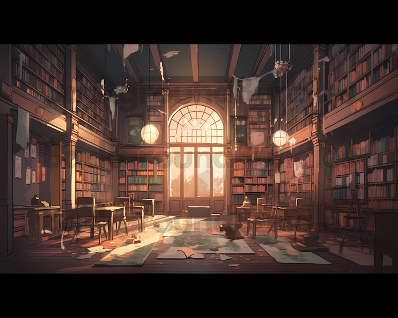 11x Vtuber Backgrounds for Streaming, Lofi Libraries, Vtuber Background ...