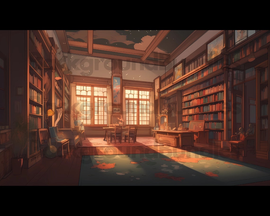 11x Vtuber Backgrounds for Streaming, Lofi Libraries, Vtuber Background ...