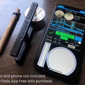 Pocket Pinger W/ Stack Stick - Coin Ping Test - Silver Gold Coin Tester ...