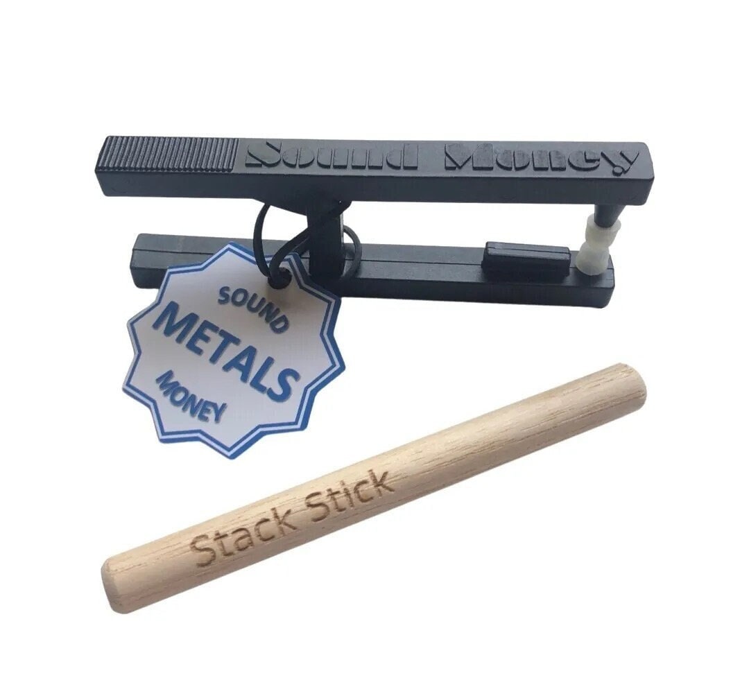 Pocket Pinger W/ Stack Stick - Coin Ping Test - Silver Gold Coin Tester ...