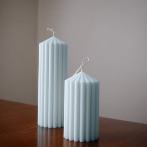 Pillar Candle Set, Contemporary Home Decor, Candle Gift Set ...