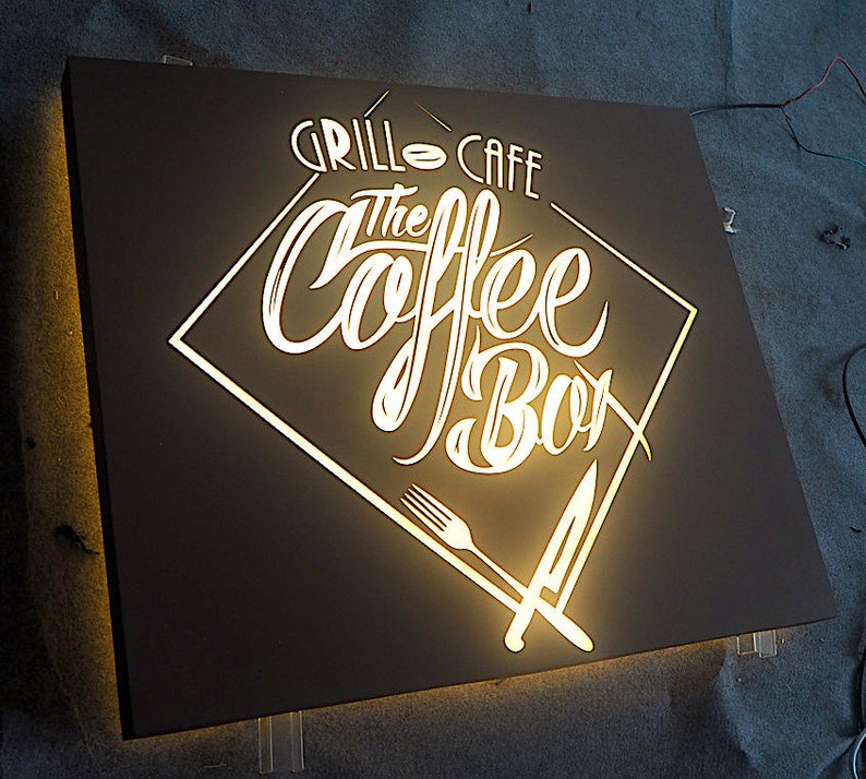 Fully Customizable Custom Metal Lightbox Steel Lightbox - Etsy