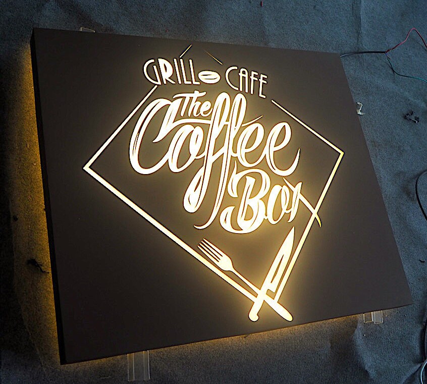 Fully Customizable Custom Metal Lightbox Steel Lightbox Aluminum ...