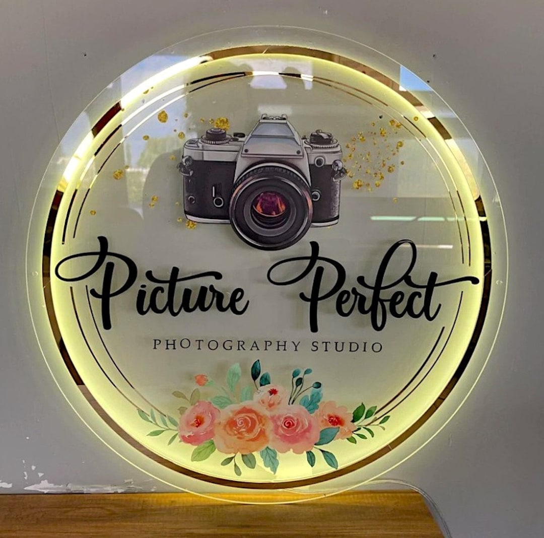 Letrero retroiluminado / Letrero LED acrílico retroiluminado - Etsy México