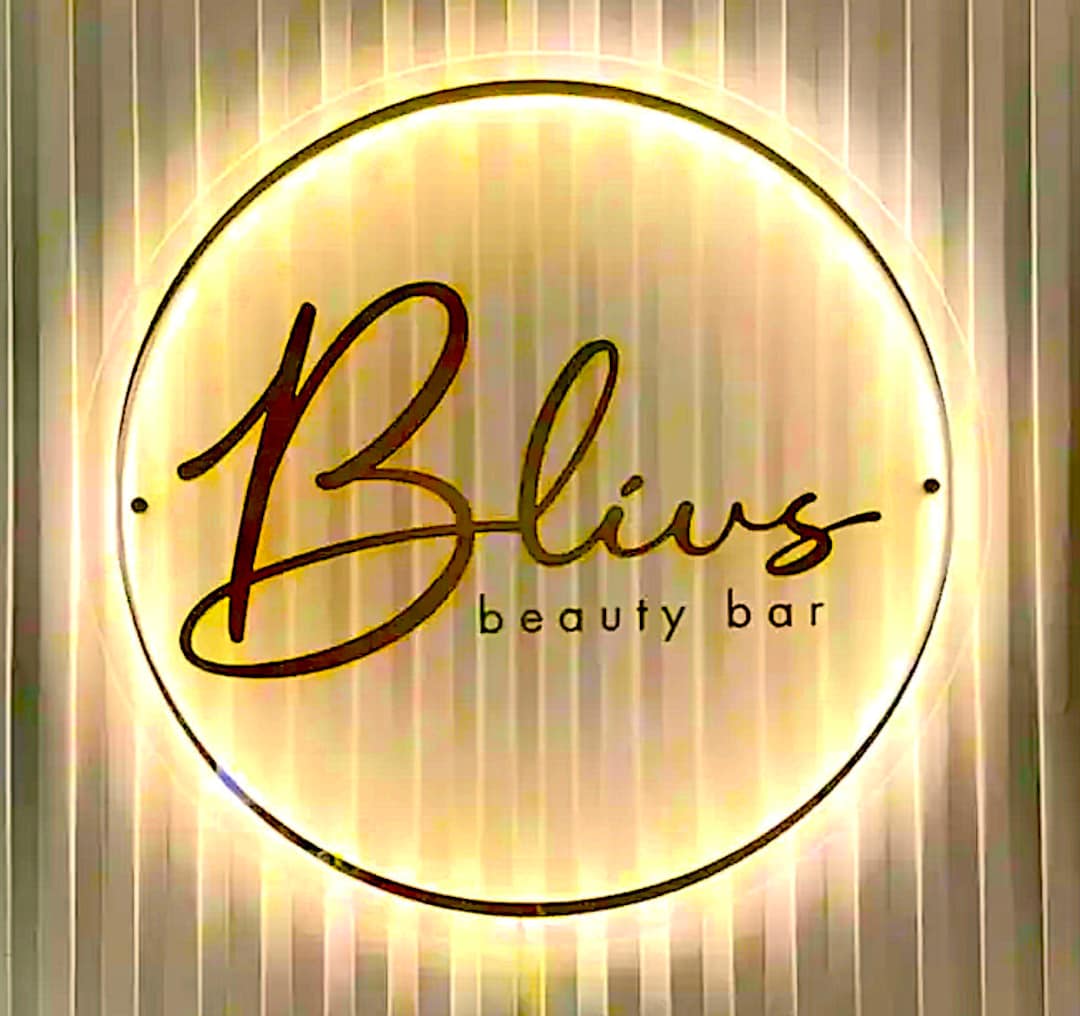 Backlit Sign Custom Backlit Acrylic LED Sign Neon Sign - Etsy