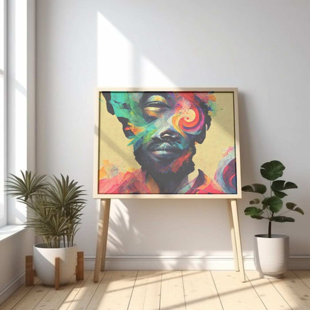 Childish Gambino Poster HQ Donald Glover Painting Print Giclée Music ...