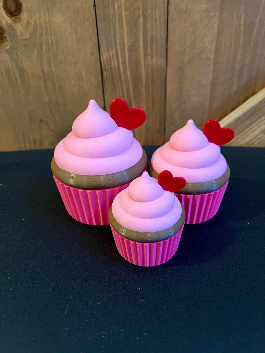 Cupcake Container W/threaded Icing Top | Valentine's Day | Birthday ...