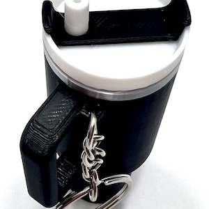 Mini Tumbler-shaped Keychain - Universal Lip Balm Holder, Fits Multiple ...