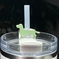 Dog Mom Straw Topper - Etsy