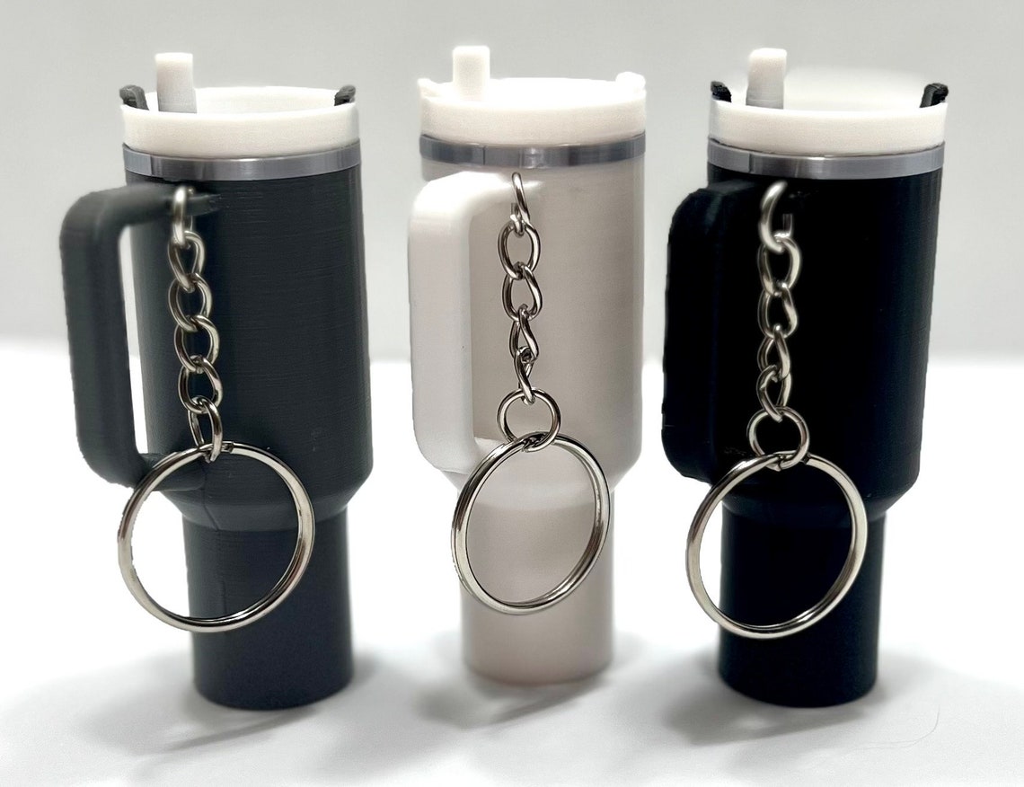 Mini Tumbler-shaped Keychain - Universal Lip Balm Holder, Fits Multiple ...
