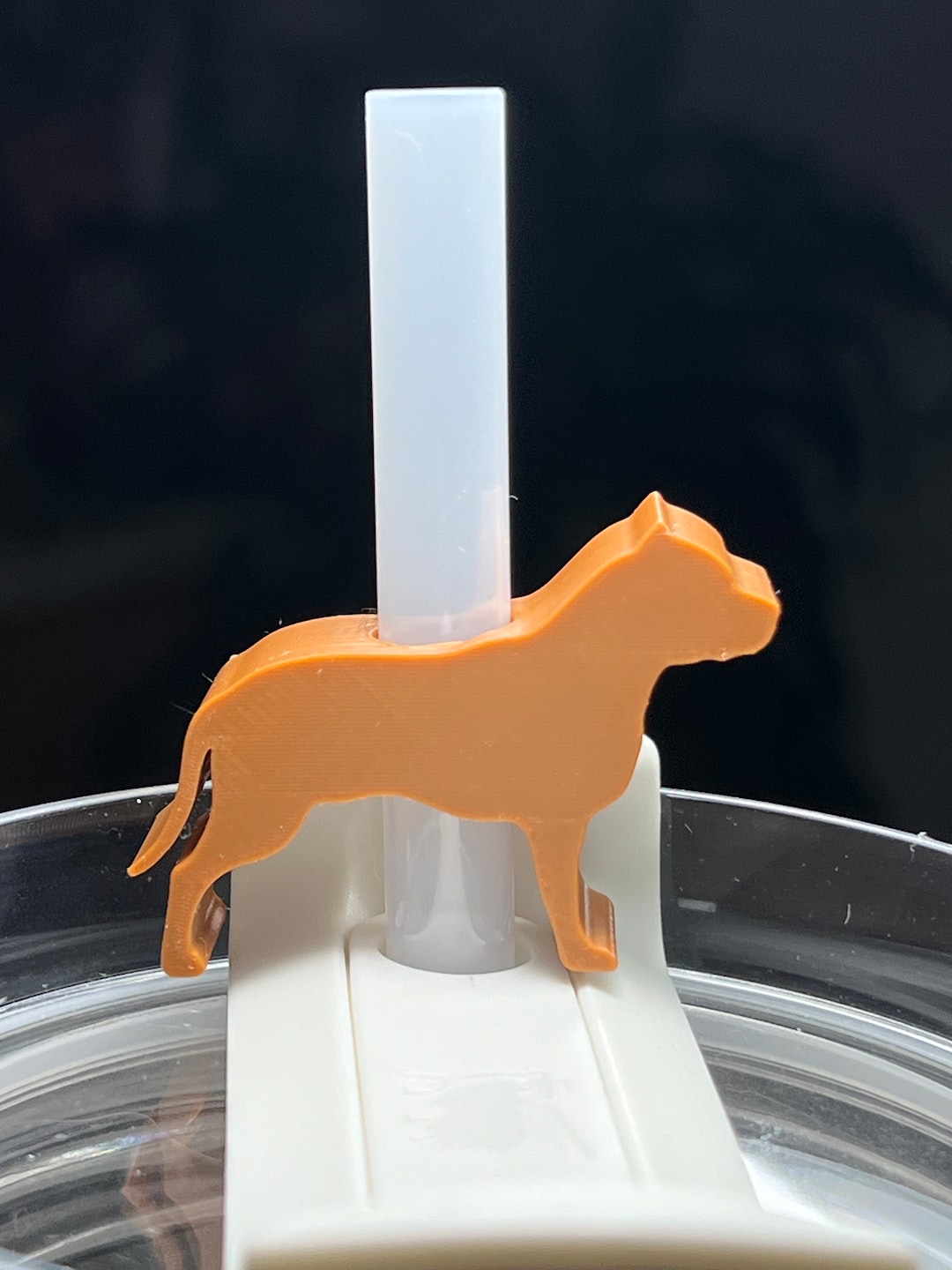 Pit Bull (pitbull) Straw Topper - Stanley Straw - Etsy