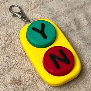 Yes / No Fidget Clicker | Autism | Sensory Fidget Toy | ADHD | Stress ...