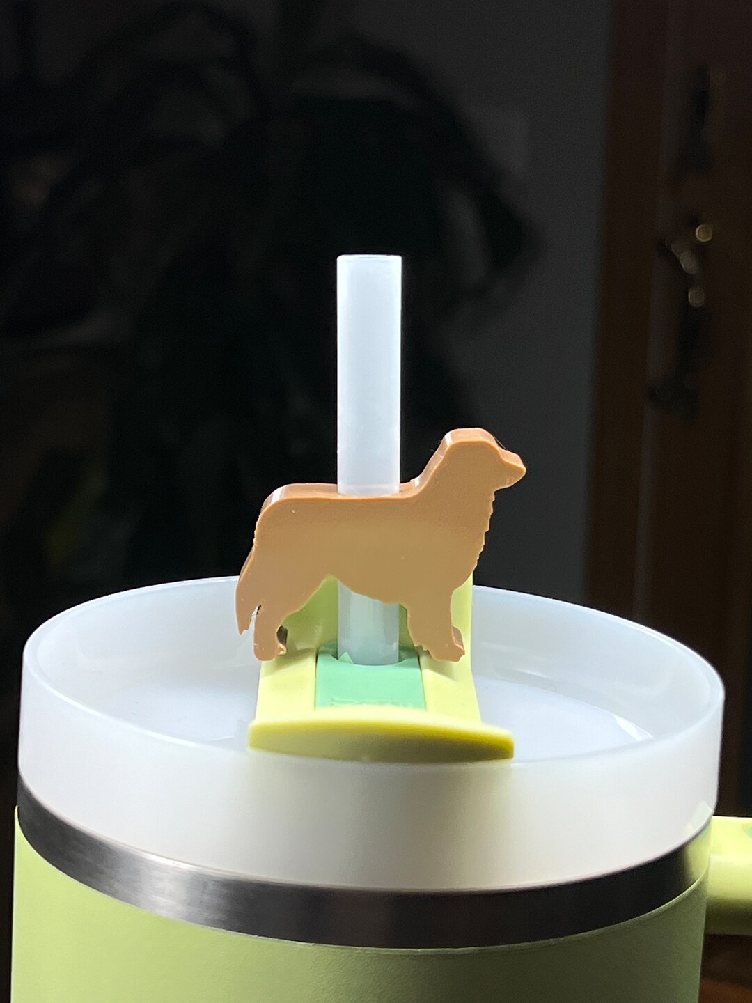 Australian Shepherd Dog Straw Topper - Brumate | Hydro Flask | Simple ...