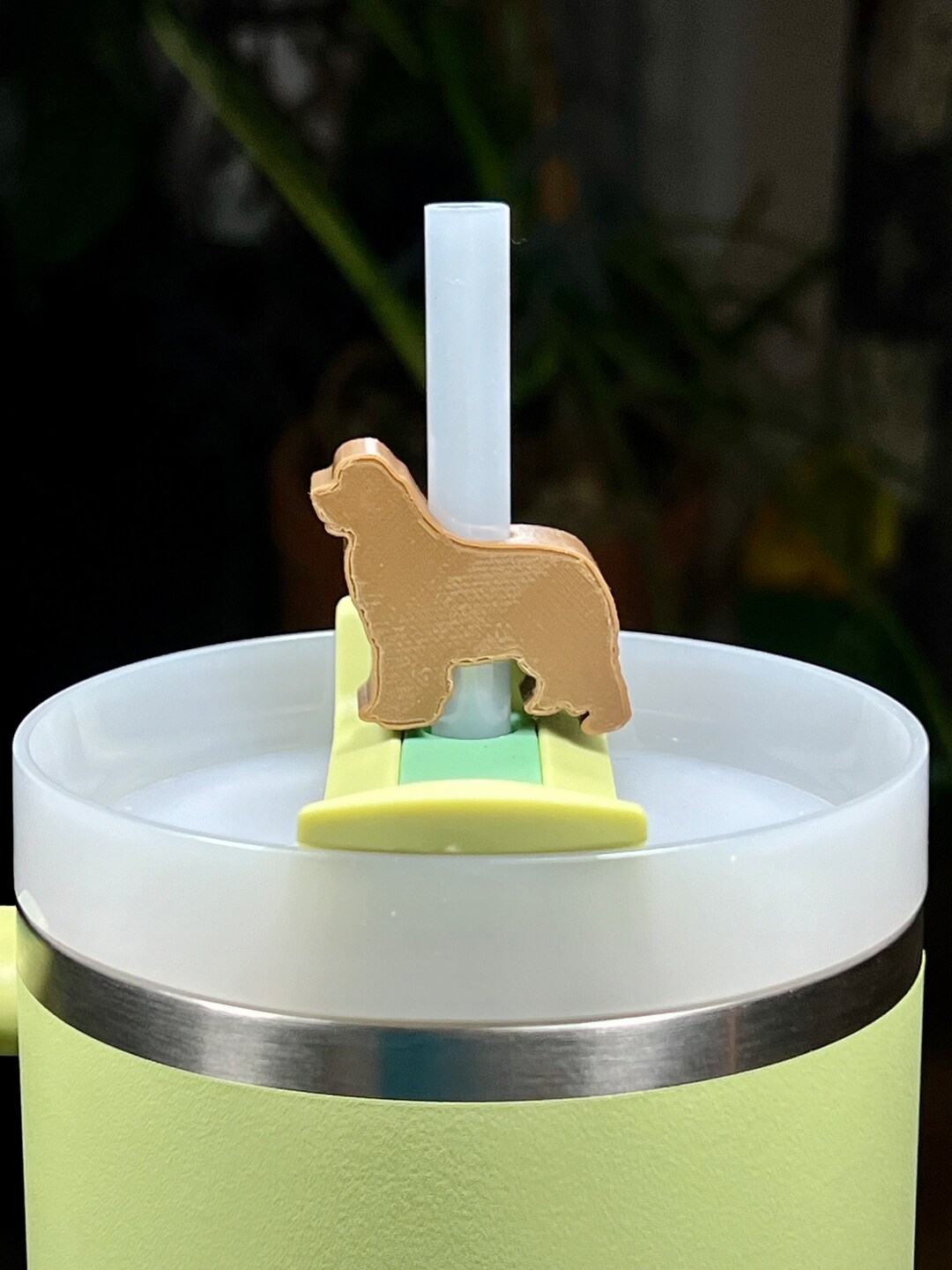 Newfoundland Straw Topper Stanley Straw - Etsy