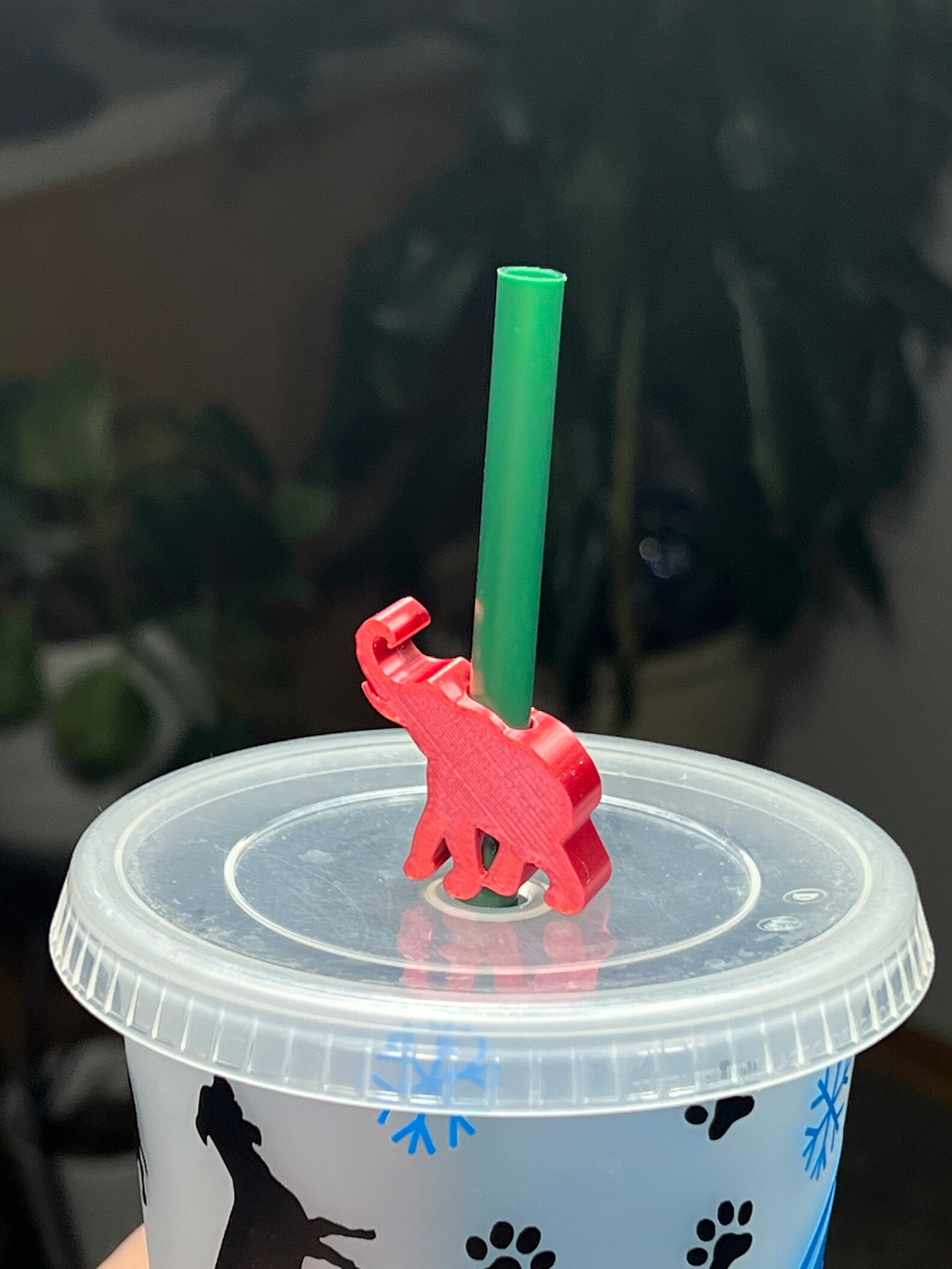 Elephant Straw Topper - Starbucks Straw - Delta Sigma Theta - Etsy