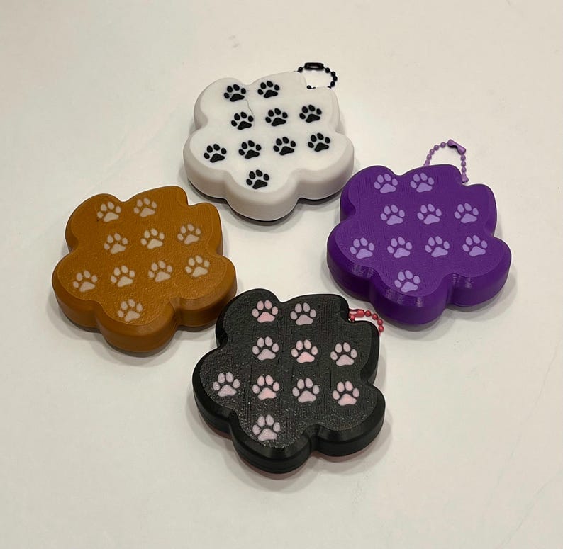Dog Paw Fidget Clicker | Autism | Sensory Fidget Toy | ADHD | Stress ...