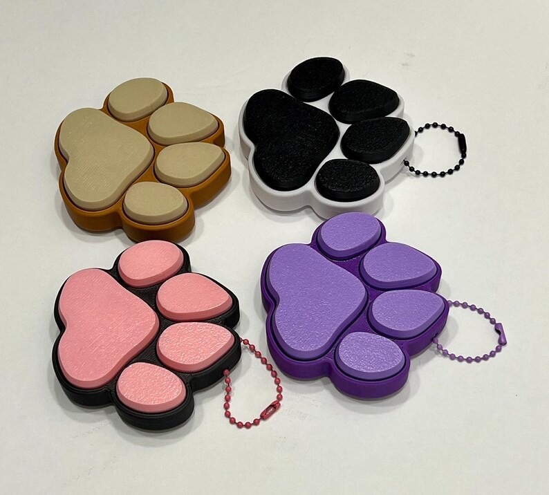 Dog Paw Fidget Clicker | Autism | Sensory Fidget Toy | ADHD | Stress ...