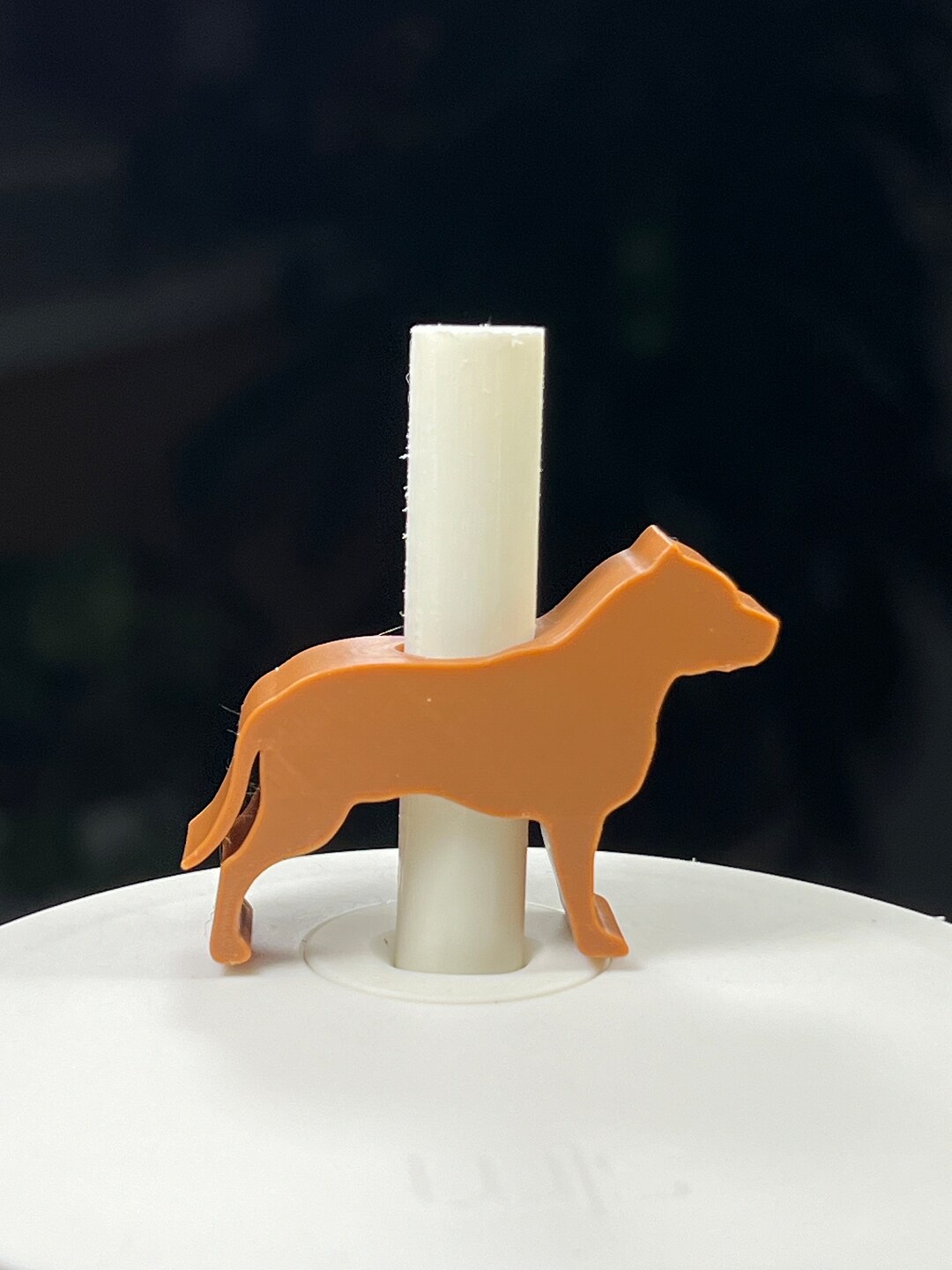 Pit Bull (pitbull) Straw Topper - Simple Modern Straw - Etsy