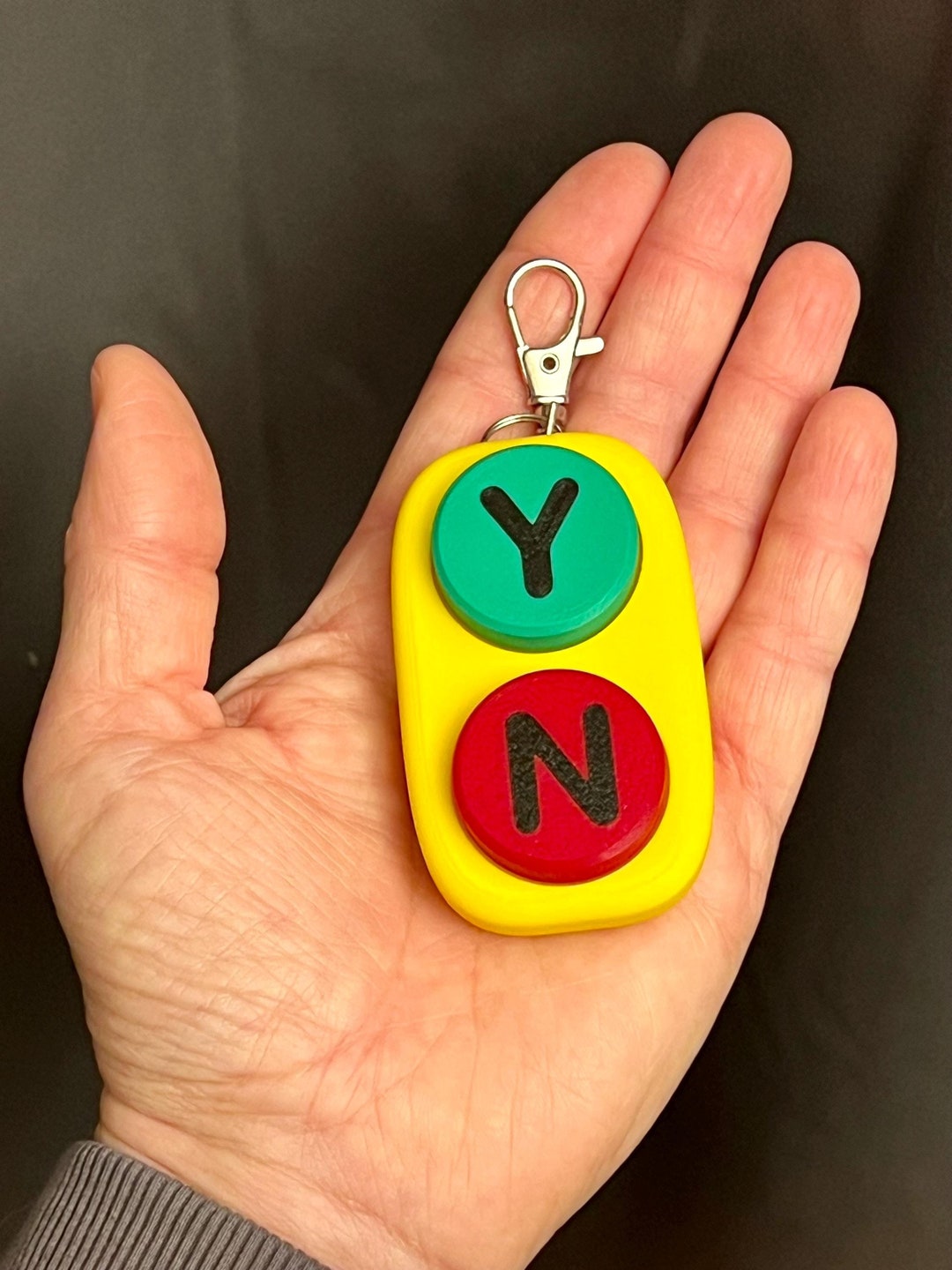 Yes / No Fidget Clicker | Autism | Sensory Fidget Toy | ADHD | Stress ...