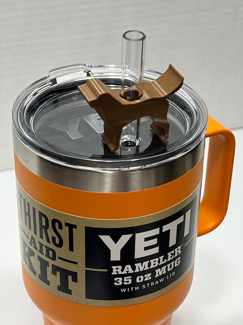 Labrador Retriever Straw Topper - Yeti Straw - Etsy