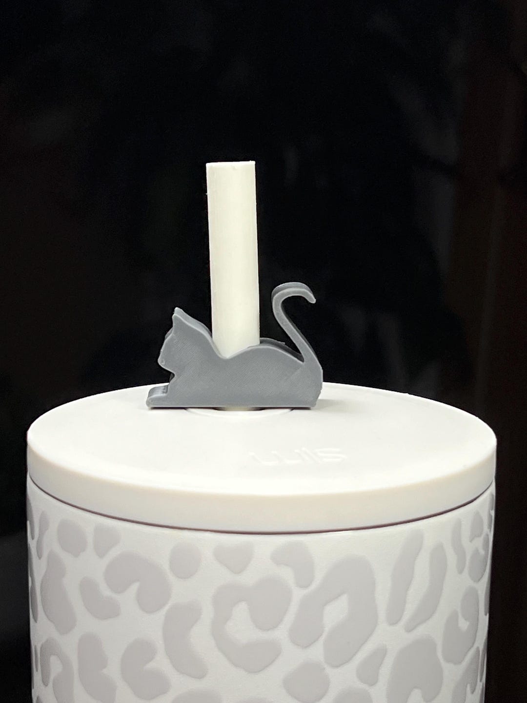 Cat Straw Topper | Simple Modern | Stanley | Starbucks | Yeti | Brumate ...