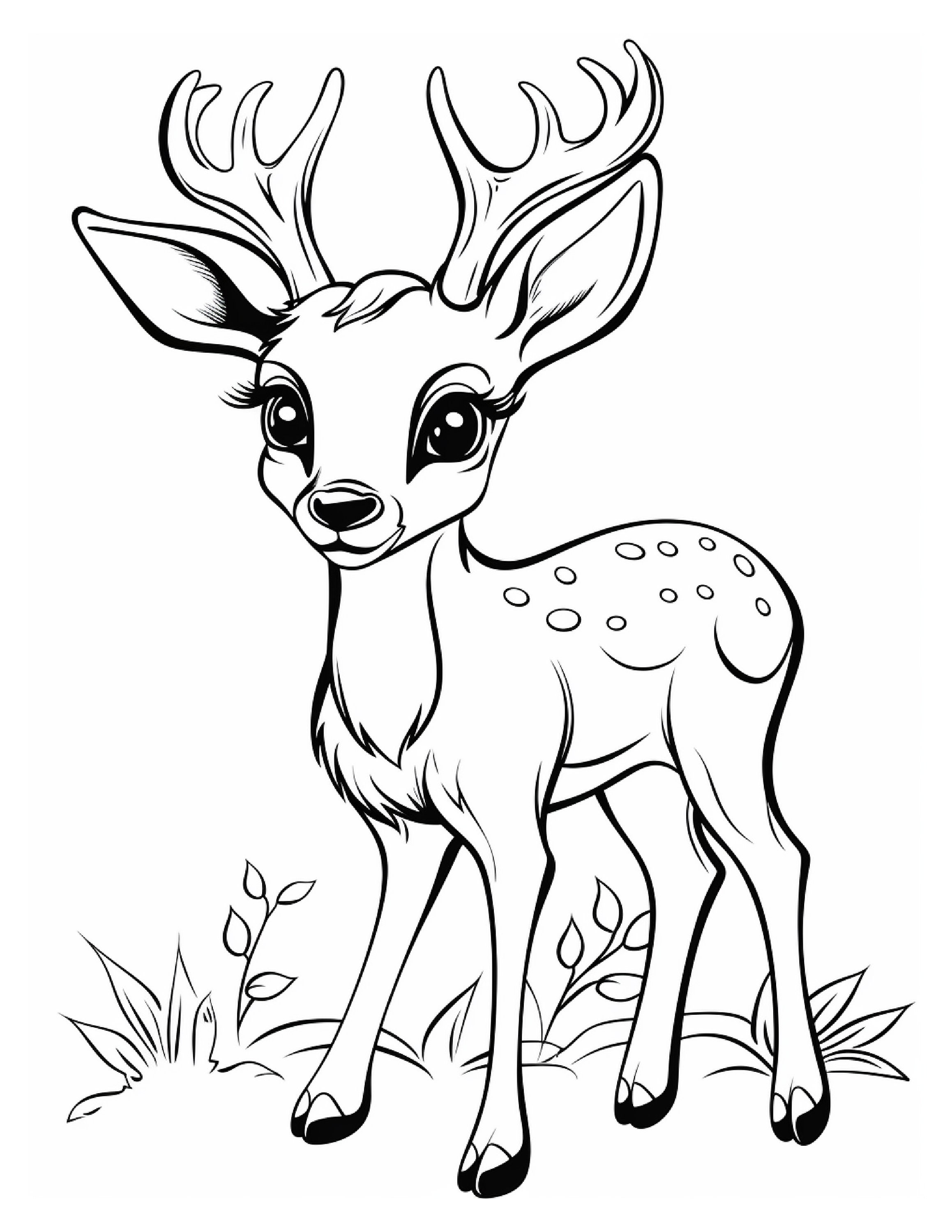 Animal Coloring Pages Bundle, Coloring Pages for Kids, Cute Animal ...