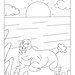 Cute Farting Animal Coloring Pages for Kids, Funny Farting Coloring ...