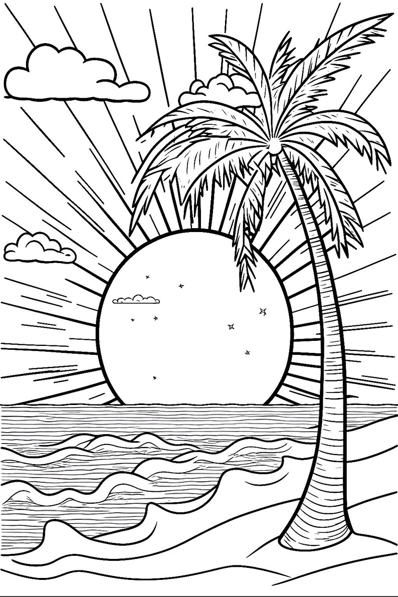 Summer Coloring Pages for Kids, Coloring Pages for Kids, Kids Coloring ...