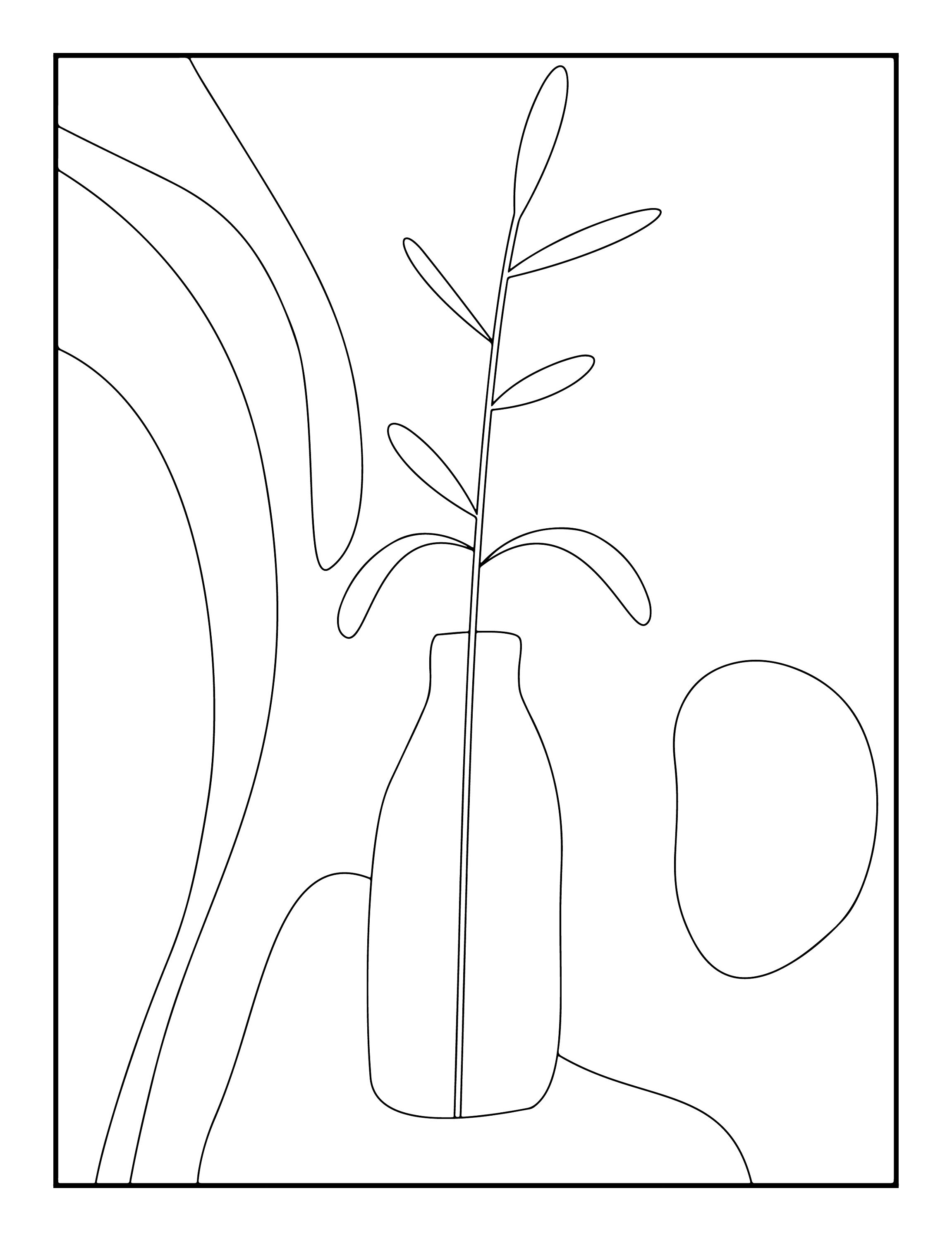 Minimalist Coloring Pages, Minimalist Coloring Pages for All Ages ...
