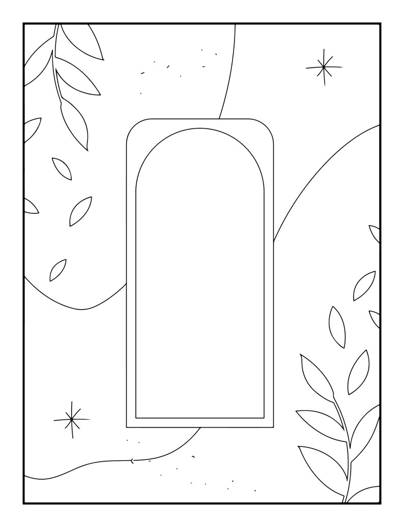 Minimalist Coloring Pages, Minimalist Coloring Pages for All Ages ...