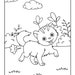 Cute Farting Animal Coloring Pages for Kids, Funny Farting Coloring ...
