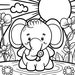Animal Summer Coloring Pages for Kids, Animal Coloring Pages for Kids ...