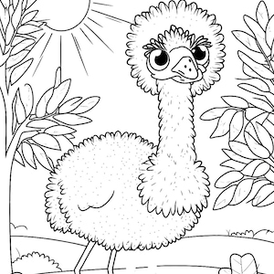 Animal Summer Coloring Pages for Kids, Animal Coloring Pages for Kids ...