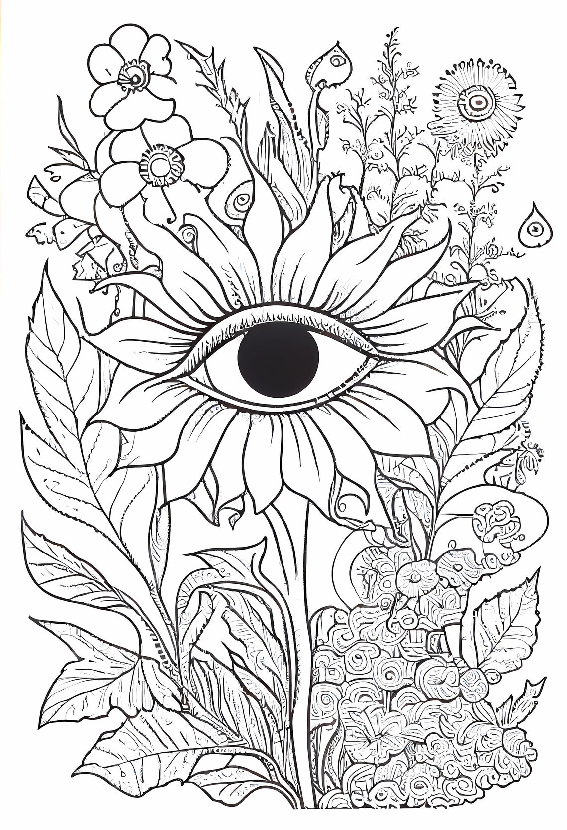 70s Retro Coloring Pages, Coloring Pages, Adult Coloring Pages, Retro ...