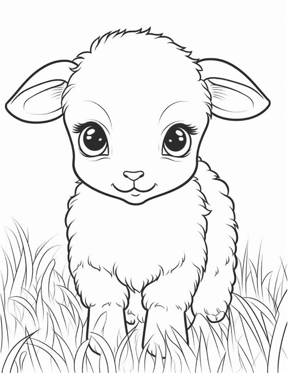 120 Cute Animal Coloring Pages for Kids Vol1 | Printable Activity for ...