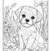 Cute Dog Coloring Pages for Kids, Dog Coloring Pages for Kids, Coloring ...