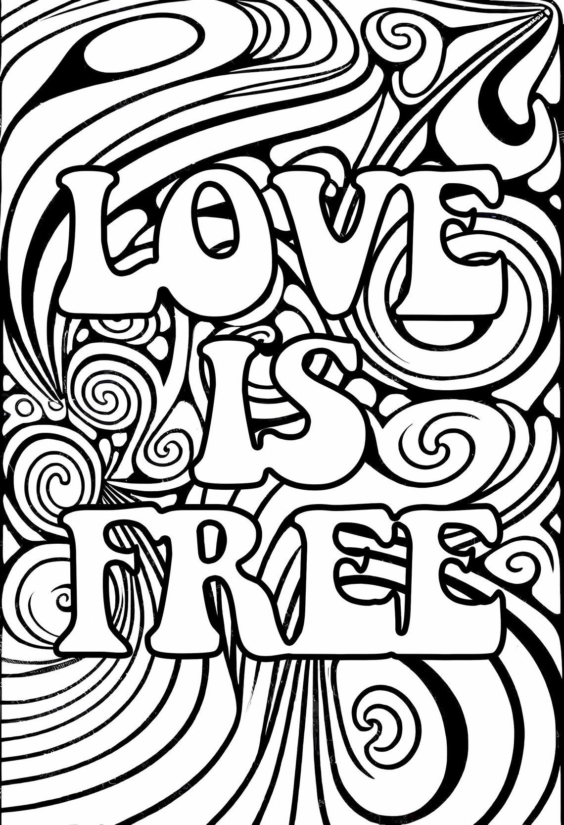 70s Retro Coloring Pages Coloring Pages Adult Coloring - Etsy Australia