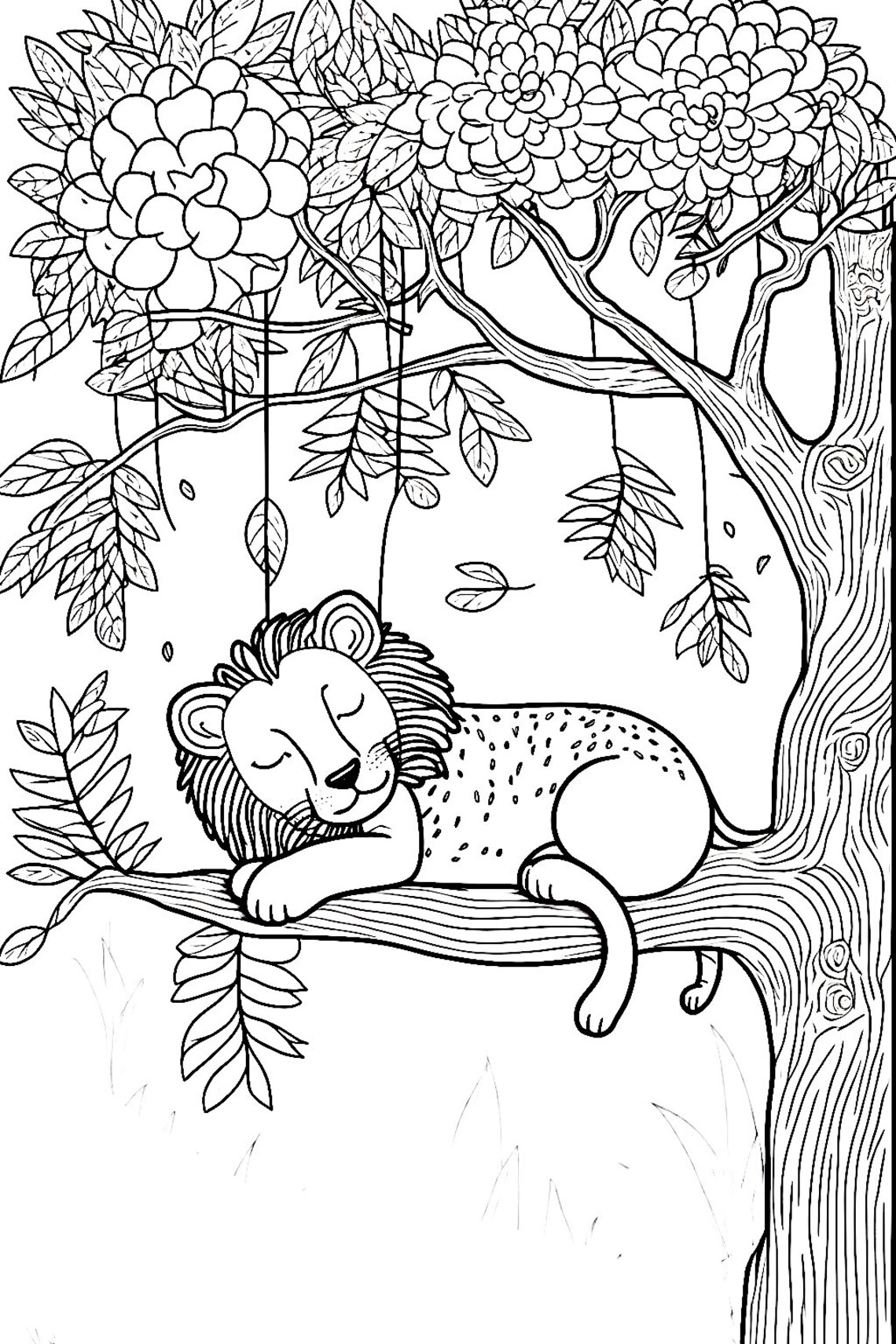 Animal Summer Coloring Pages for Kids, Animal Coloring Pages for Kids ...