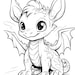 100 Cute Dragon Coloring Pages for Kids, Coloring Pages for Kids ...