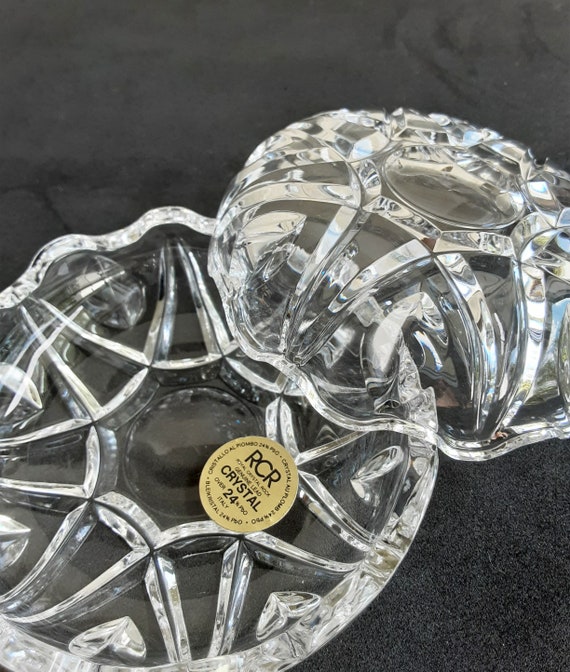 Royal Crystal Rock (RCR) Clear lead crystal glass rou… - Gem