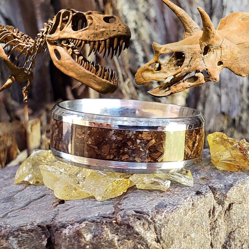 Dinosaur Bone Ring - Etsy