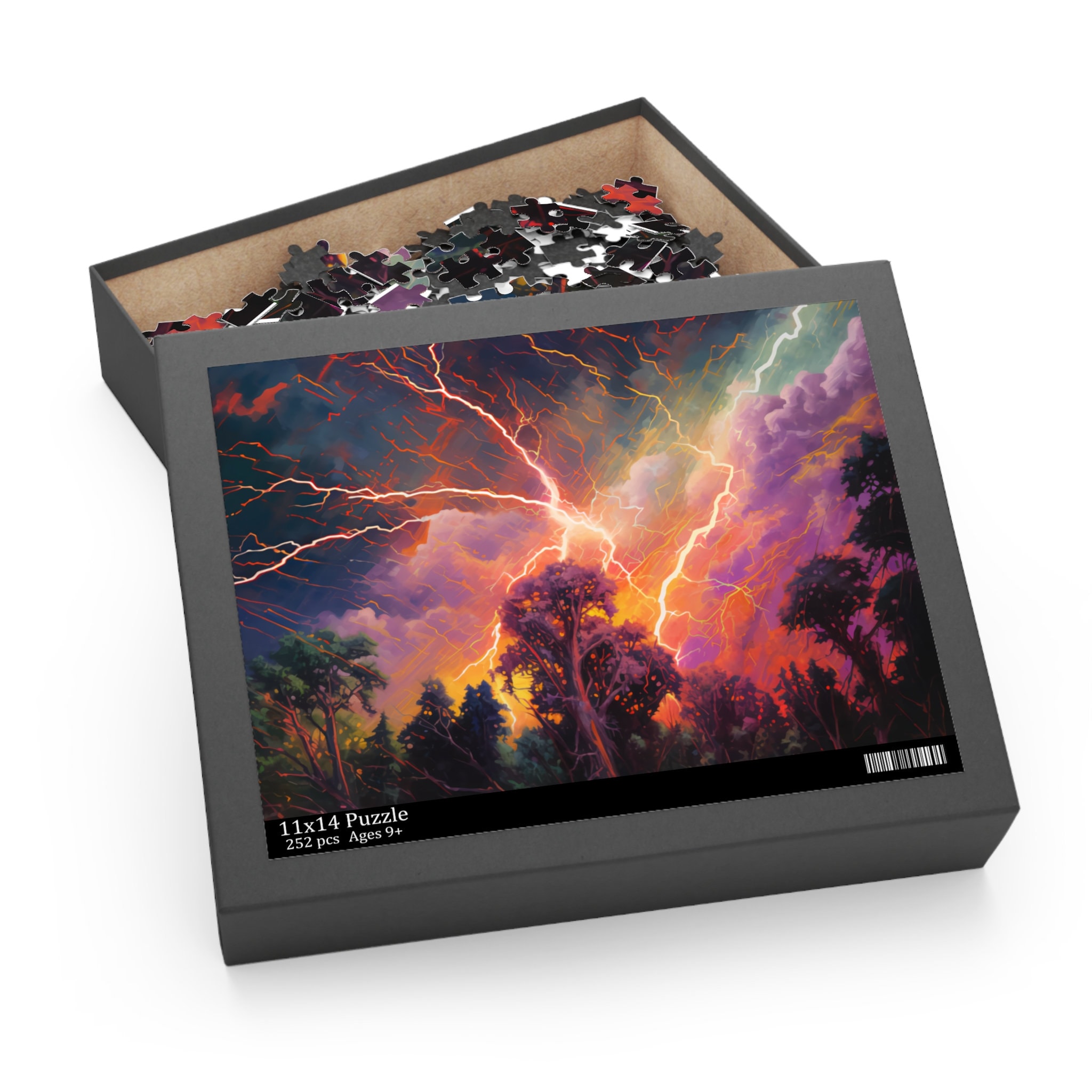 Jigsaw Puzzle Psychedelic Art Puzzle Trippy Artwork Puzzle Custom ...