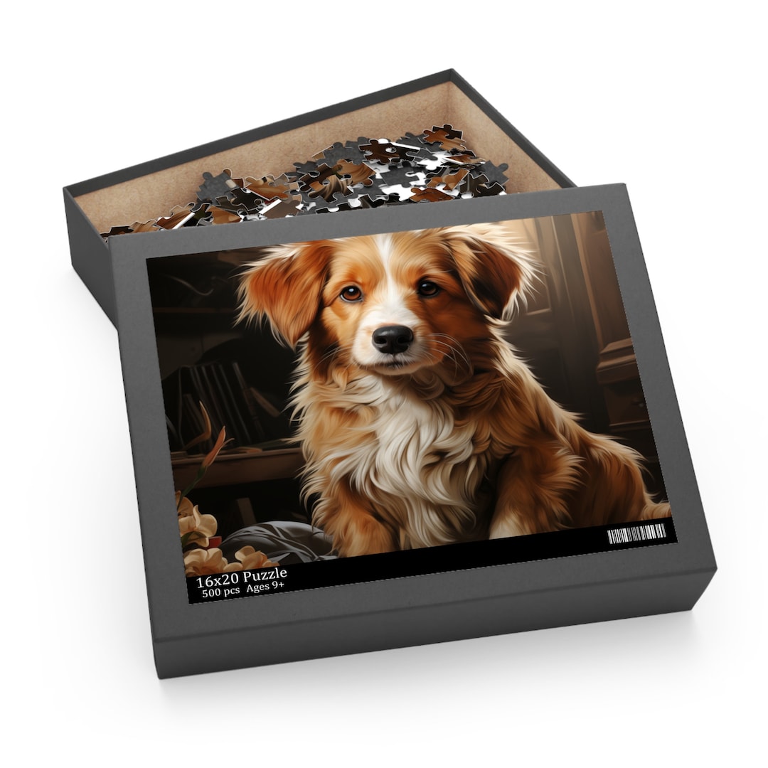 Jigsaw Puzzle, Puzzle, Dog Puzzle, Puppy Jigsaw, Realistic Puzzle, Dog ...